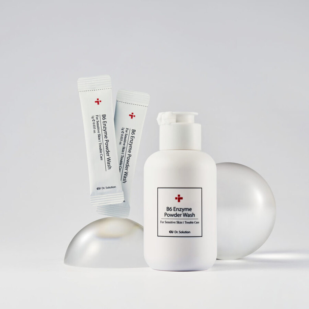 Ензимна пудра з піридоксином та каламіном - Cuskin Dr.Solution B6 Enzyme Powder Wash Sachet ...