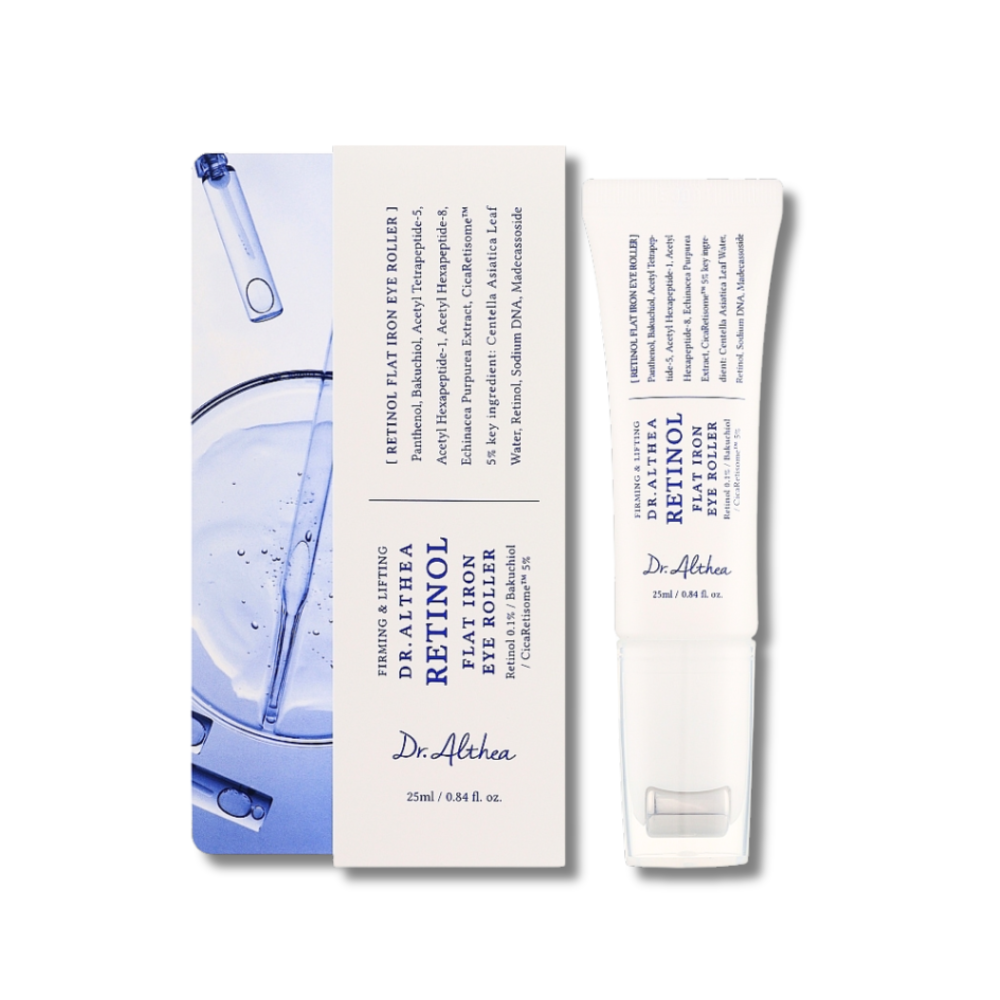 Сыворотка-роллер для век с ретинолом - Dr. Althea Retinol Flat Iron Eye ...